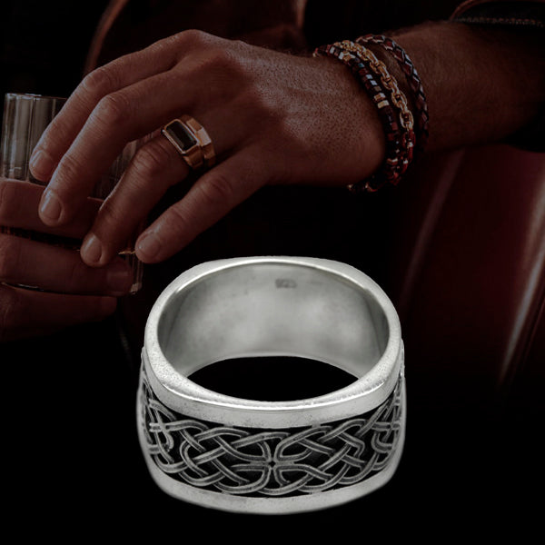 MENS SILVER RINGS – INDIGO jewelry